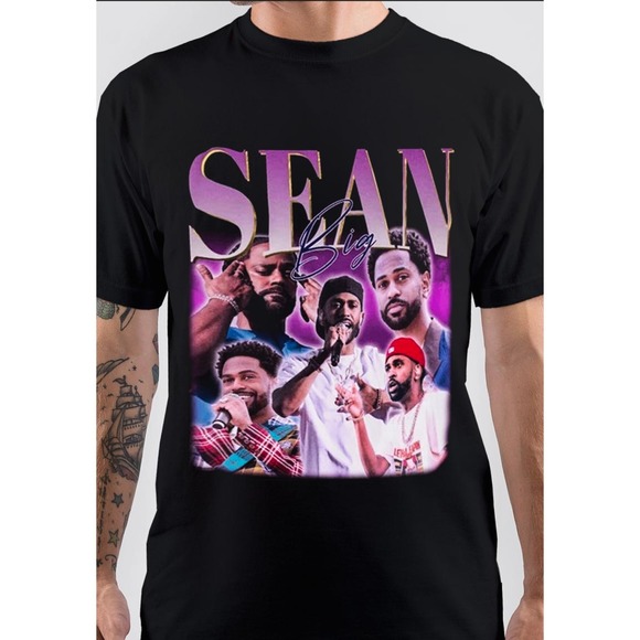 Grimesme | Shirts | Big Sean Rapper Hip Hop Style 9s Shirt | Poshmark
